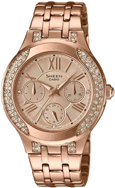 Buy Casio SX177 SHE-3809PG-9AUDR Sheen Watch in India I Swiss Time ...
