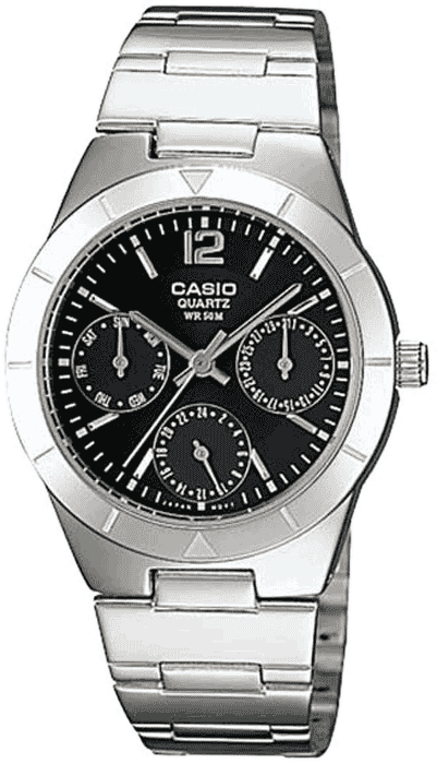 Buy Casio A378 LTP-2069D-1AVDF Enticer Ladies Watch in India I Swis...