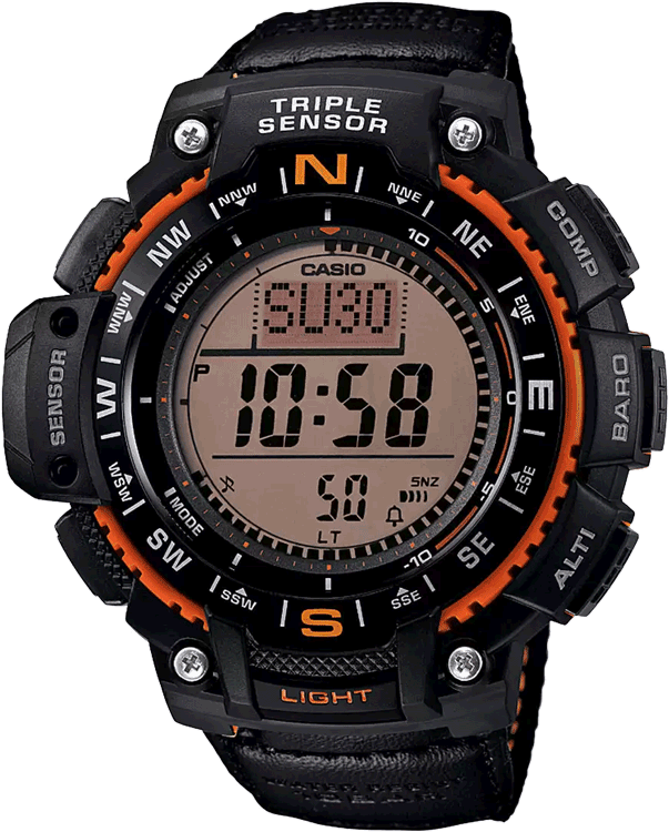 Buy Casio S064 SGW-1000B-4ADR Outdoor Watch in India I Swiss Time H...
