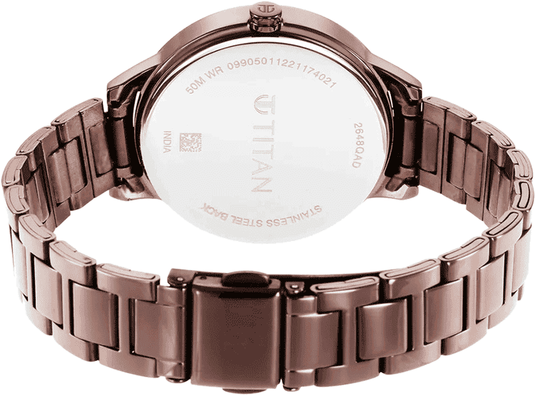 Buy Titan 2648QM01 Watch in India I Swiss Time House