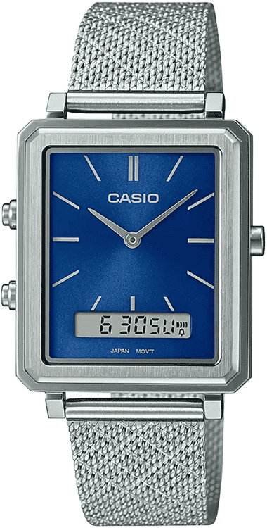 Buy Casio A2086 MTP-B205M-2EDF Enticer Men Watch in India I Swiss T...