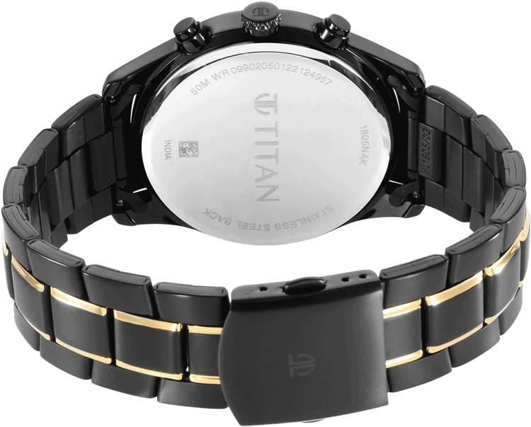 Buy Titan 1805KM03 Watch in India I Swiss Time House