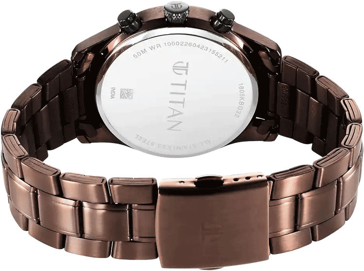Buy Titan 1805KM08 Watch in India I Swiss Time House
