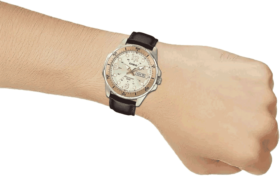 Buy Casio A1155 MTD-100L-9AVDF Enticer Men Watch in India I Swiss T...