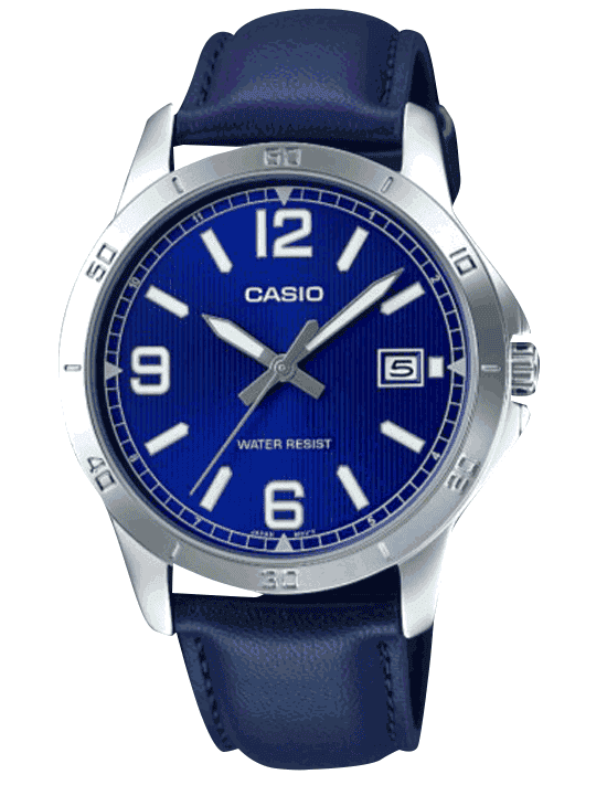 Buy Casio A1741 MTP-V004L-2BUDF Enticer Men Watch in India I Swiss ...