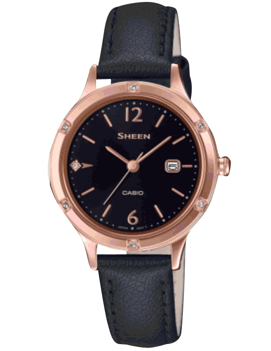 Buy Casio SH207 SHE-4533PGL-1AUDF Sheen Watch in India I Swiss Time...