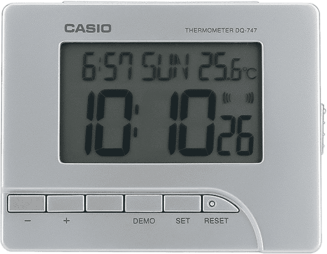 Buy Casio DL042 DQ-747-8DFA Clock Watch in India I Swiss Time House